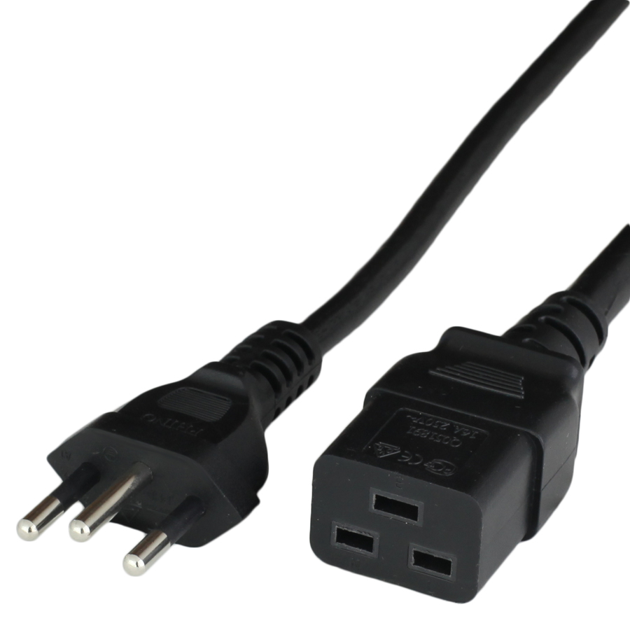 Buy 3m Switzerland SEV1011 Plug to IEC60320 C19 16A 250V H05VV-F3G1.5 ...