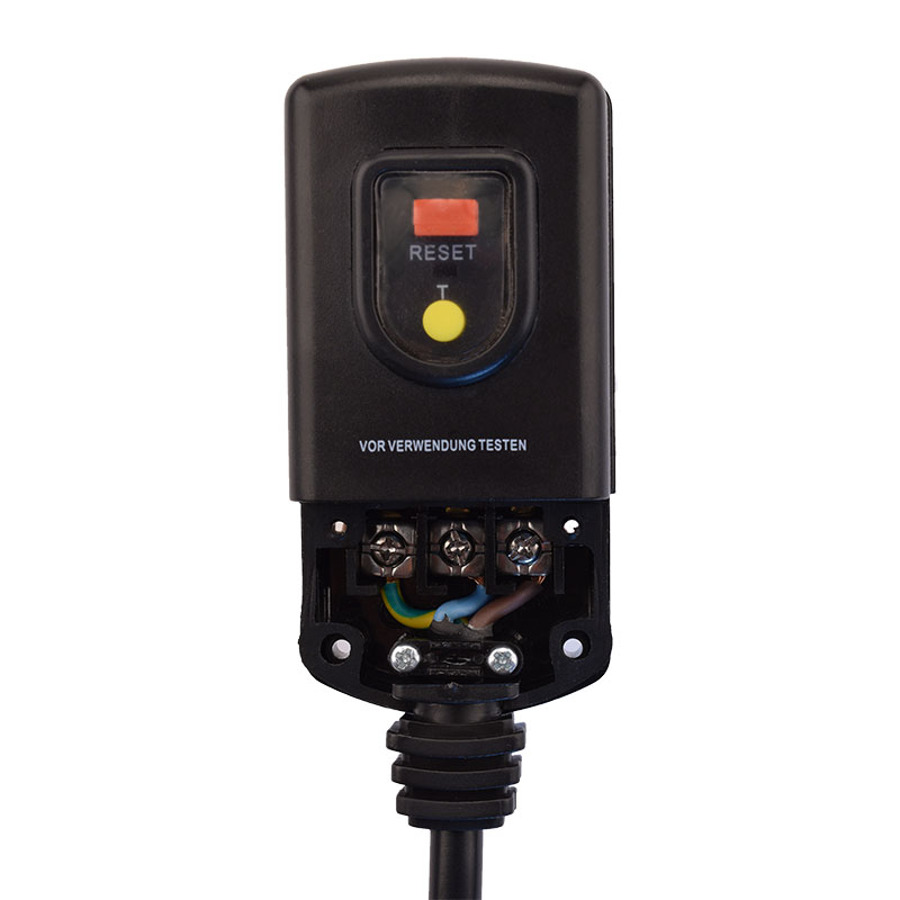 Buy Manual Reset RCD Plug Head (United Kingdom) 10mA Trip Level